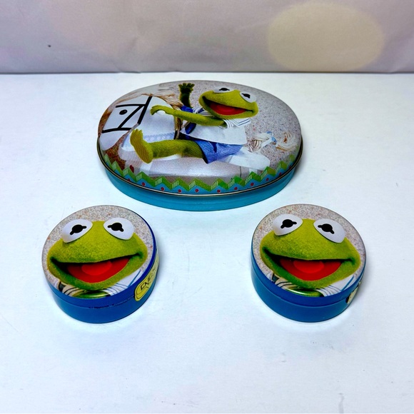 Accents | Vintage Kermit Muppets Miniature Candy Tin Jim Henson Muppet ...